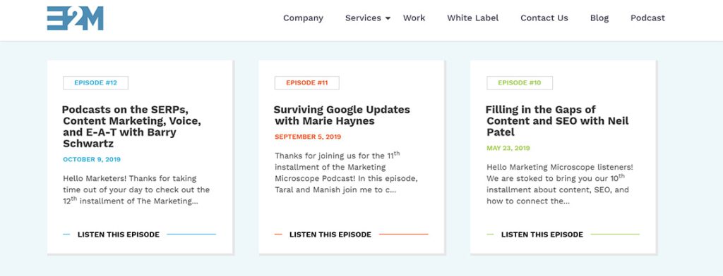 11 Types of Content You Can Use For Content Marketing - E2M Solutions